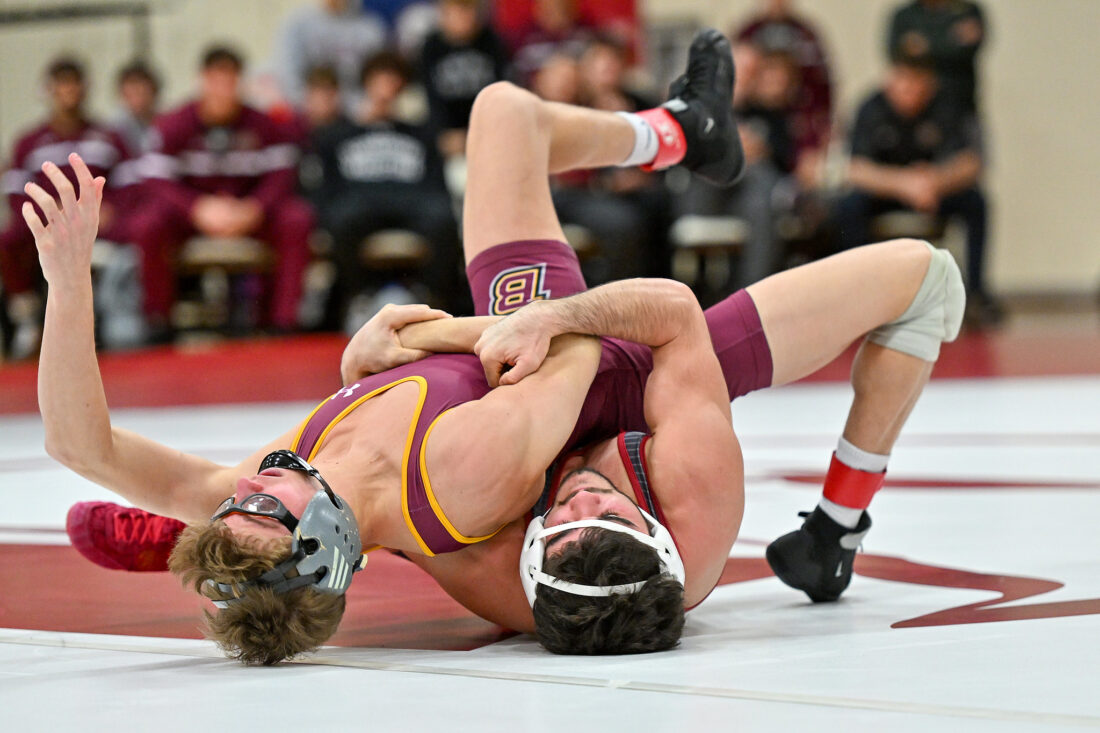Lock Haven wrestling soars to shutout victory over Bloomsburg | News ...
